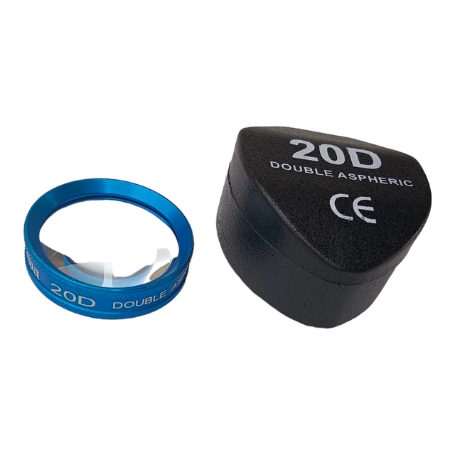 OBJECTIF OPHTALMOSCOPE INDIRECT 20D bleu optométrie et ophtalmologie ...