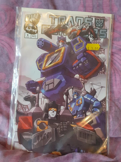 DREAMWAVE PRODUCTION TRANSFORMERS Generation 1 Volume 1 Issue 5 Cover B ...