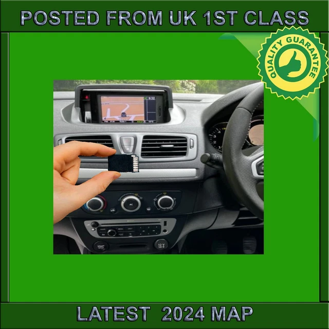 RENAULT CARMINAT LIVE Navigation Sat Nav Map 8201753027 2024 UK, EUROPE ...