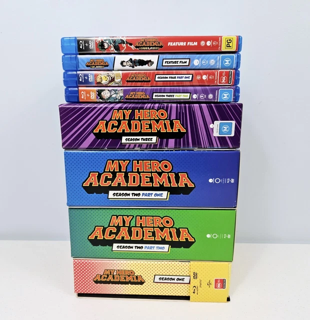 MY HERO ACADEMIA Limited Collectors Edition Blu-Ray & DVD Seasons 1-3 ...
