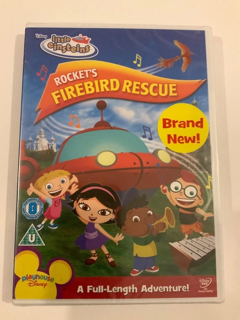 LITTLE EINSTEINS ROCKET Firebird Rescue (2008) DVD Region 2 New Sealed ...
