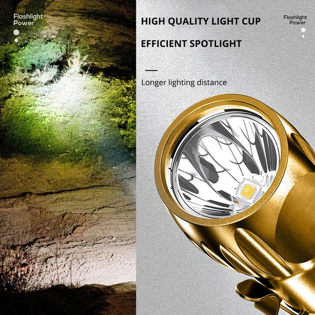 POCKET TORCHLIGHT HIGH-STRENGTH Multipurpose Usb Charging Hunting Torch ...