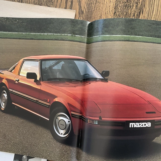 1982 1981 MAZDA Rx7 Rx-7 Belgium Series 1 Brochure £15.62 - PicClick UK