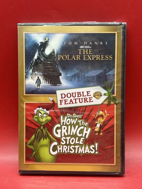THE POLAR EXPRESS / How the Grinch Stole Christmas (DVD, 1966) $14.08 ...