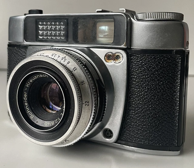 VINTAGE ADOX - Adox Polomat 1 Compact Camera, With Brown Leather Case £ ...