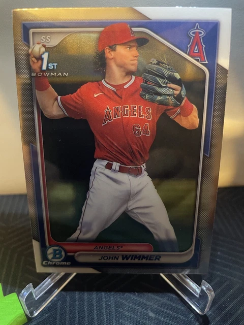 2024 BOWMAN - 1° cromato John Wimmer #BCP-78 Los Angeles Angels EUR 3 ...