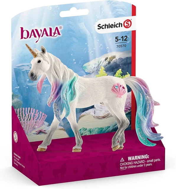 SCHLEICH 70570 BAYALA sea unicorn, mare, elves £12.81 - PicClick UK