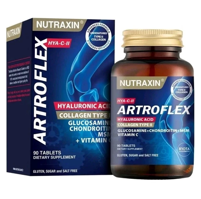 NUTRAXIN ARTHOFLEX HYA-CII 90 Tablets New Date 04/28 £17.22 - PicClick UK