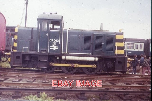 ORIGINAL 35MM SLIDE ORIG 35MM SLIDE CLASS 07 SHUNTER 07013 AT EASTLEIGH ...