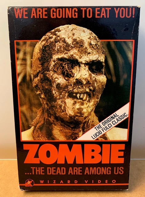 ZOMBIE WIZARD VIDEO VHS TESTED horror Lucio Fulci EXCEPTIONALLY RARE ...