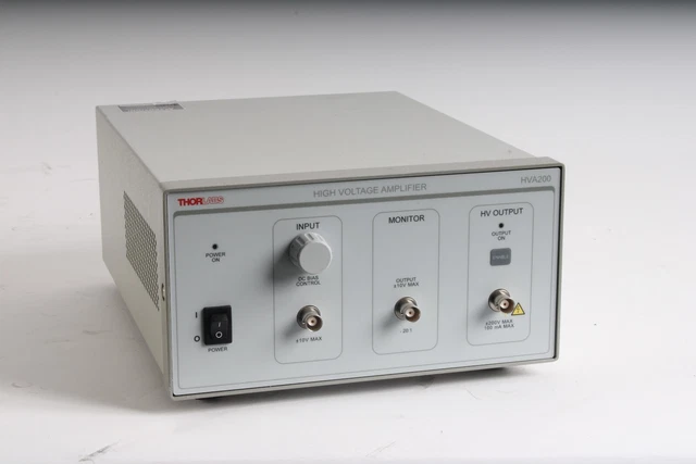 THORLABS HVA200 HAUTE Tension Amplificateur Pour Eo Modulateurs EUR 2. ...