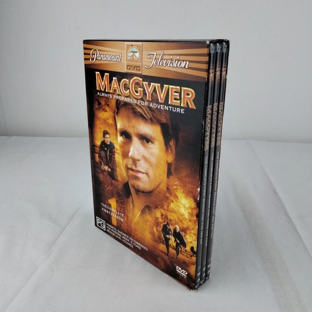 MACGYVER COMPLETE FIRST Season 1 One Box Set PAL DVD Region 4 (1985 ...
