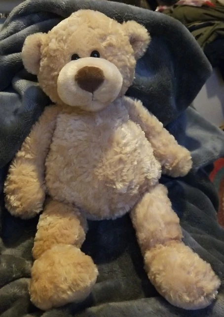 GUND MANNI TEDDY Bear Plush 15016 Tan Brown Stuffed Animal Vintage $32. ...