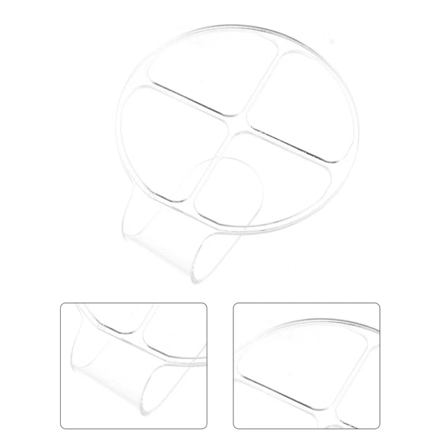 MAKEUP MIXING TRAY Eyeshadow Mixing Tray Color Mixing Plate Makeup Hand ...