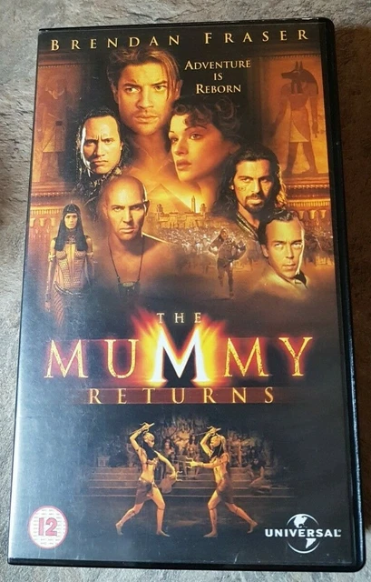 THE MUMMY RETURNS - Universal Pictures - VHS Video (2001) £2.50 ...