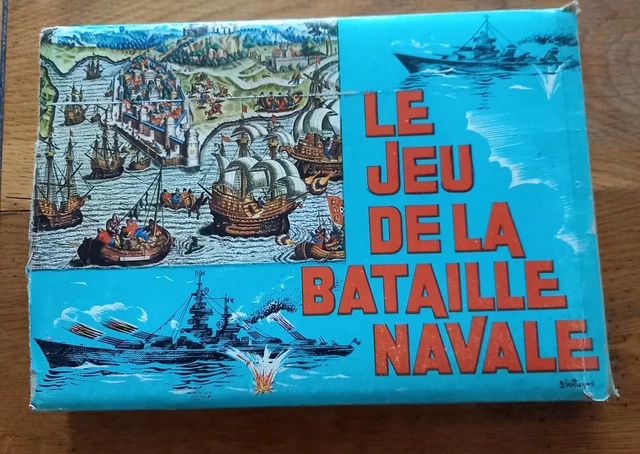 LE JEU DE la bataille navale années 60-70 Couvat Oyonnax France EUR 16 ...