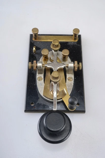 WWII J-38 US Army Signal Corps Morse Code Telegraph Key Transmitter ...