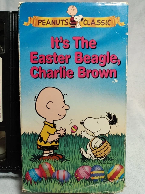 CLASSIC SNOOPY IT'S the Easter Beagle Charlie Brown VHS 1974 Peanuts £4 ...