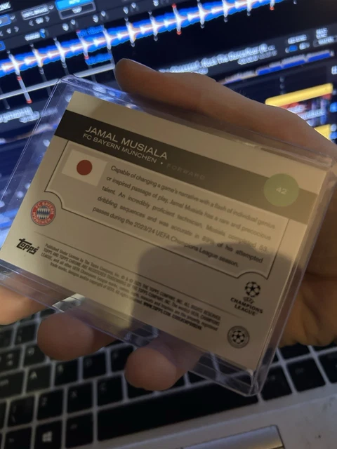 JAMAL MUSIALA TOPPS Chrome 2025 Japan Mojo /50 Bayern Munich £31.90 ...