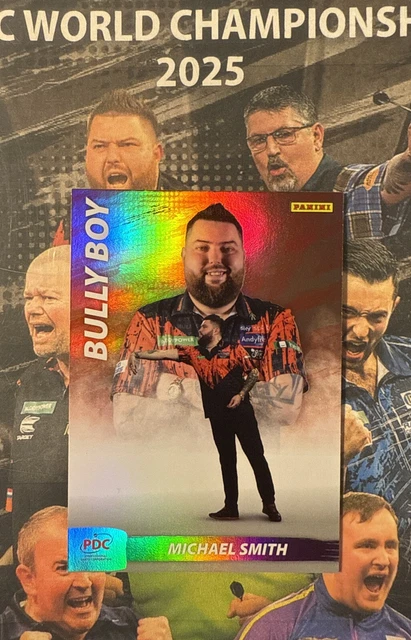 MICHAEL SMITH /180 Scoring Machine Panini PDC World Championship 2025 ...