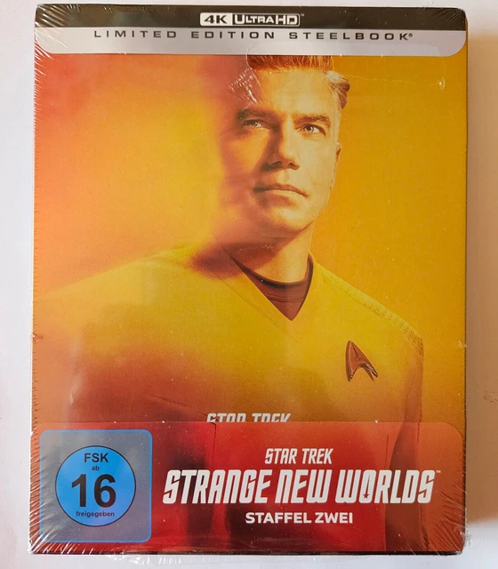 STAR TREK STRANGE New Worlds Staffel Zwei - 4K Ultra Hd Blu-Ray Steel. Neu; Ovp EUR 99,99 ...