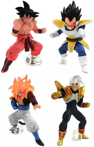 DRAGON BALL SUPER Mini Figure Set HG Gt Edition - All 4 Types EUR 75,94 ...