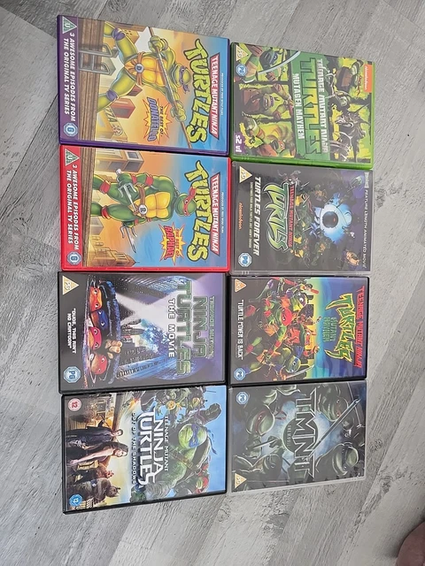 TEENAGE MUTANT NINJA Turtles Dvd Lot Bundle Tmnt Movies Animated £21.52 ...