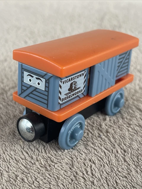 THOMAS THE TANK Engine And Friends Wooden Train DEN DIESEL IN DISGUISE ...