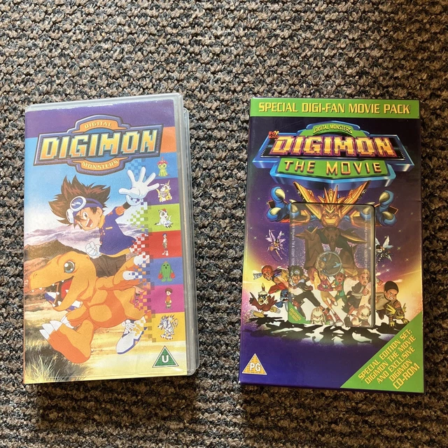 DIGIMON VHS X 2 The Movie / Monsters EUR 11,69 - PicClick FR