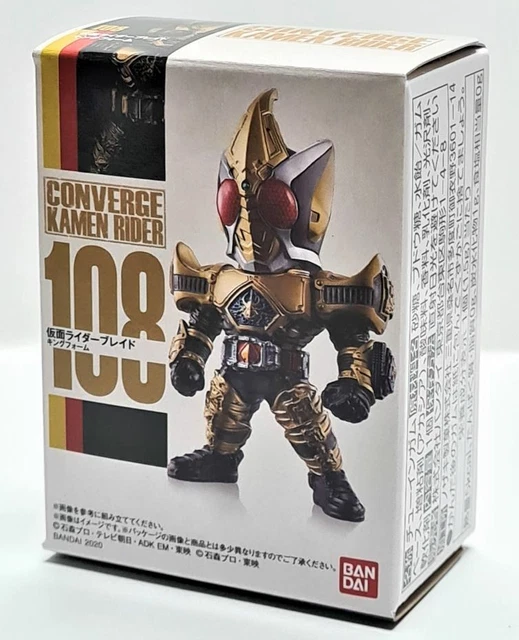 BANDAI CONVERGE KAMEN Rider Vol.19 : Kamen Rider Blade King Form No.108 ... BANDAI CONVERGE KAMEN Rider Vol.19 : Kamen Rider Blade King Form No.108 ...