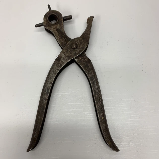 VINTAGE BERNARD PARAGON W. Schollhorn Rotary Leather Punch Craft Hand ...