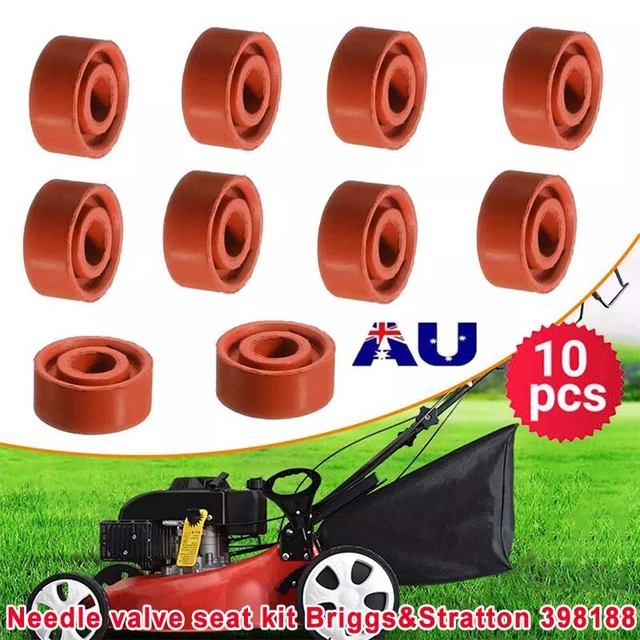 10PCS DURABLE CARBURETOR Needle Seat Kit For Briggs & Stratton 398188 ...