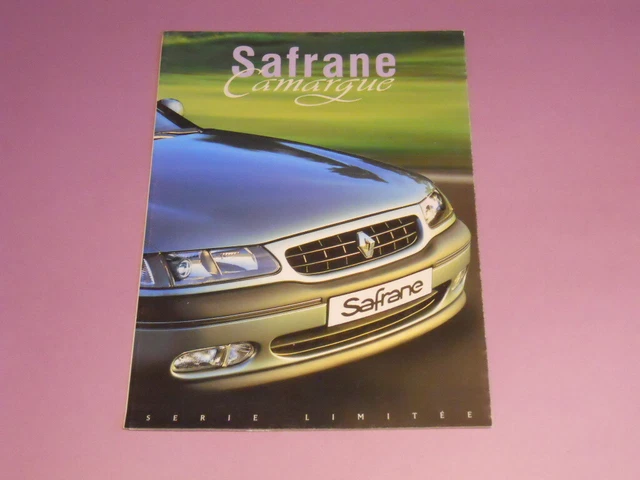 RENAULT SAFRANE CAMARGUE brochure catalogue documentation - édition 11/ ...