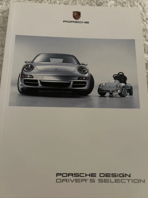 PORSCHE DESIGN DRIVERS Selection Car Brochure Price List 2004 148 Pages ...
