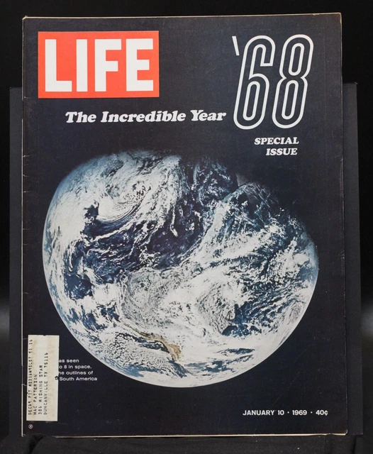 LIFE MAGAZINE LOT Of 5 1969 Man On The Moon Jan 10 July 4 & 25 Aug 8 ...