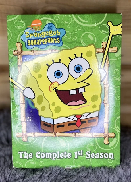SPONGEBOB SQUAREPANTS THE Complete 1st Saison 3-Disc DVD Set 2003 ...