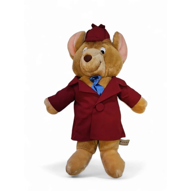 VINTAGE 1986 DISNEY "Basil" The Great Mouse Detective 15" Plush Toy ...