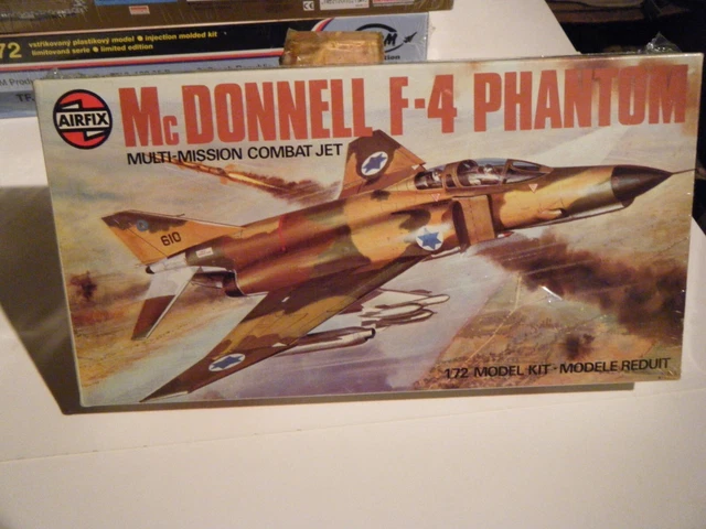 SEALED CLASSIC 1975 AIRFIX 1/72 1960's McDonnell-Douglas F-4B.C,D,E,J PHANTOM II $22.08 ...