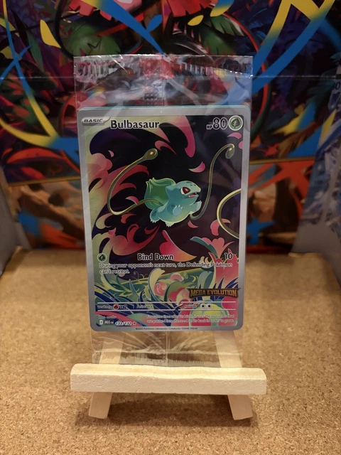 2025 POKÉMON TCG Bulbasaur Mega Evolution Stamped (SEALED) £23.96 ...