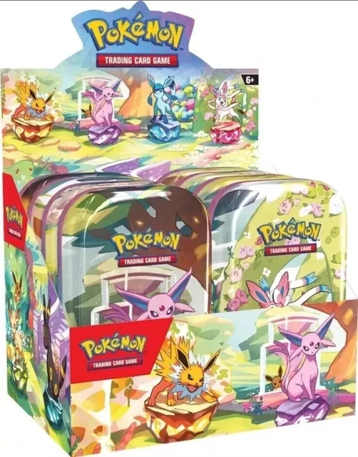 POKEMON SV8.5 PRISMATIC Evolutions Mini Tins Display Sealed New $347.71 ...