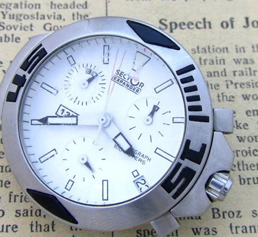 SECTOR EXPANDER EXP 135 ETA G10.21A DATE Chronographe Quartz Homme EUR ...