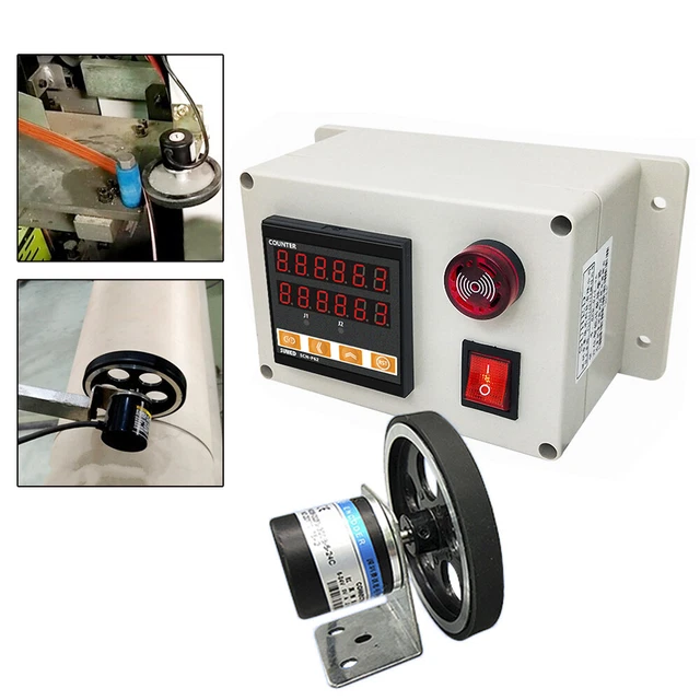 DIGITAL ROLLING WHEEL Rotary Encoder Distance Meter Electronice Meter ...