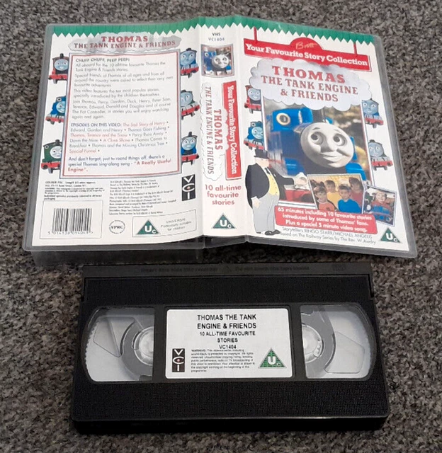 THOMAS THE TANK Engine Your Favourite Story Collection Vhs Video Kids ...