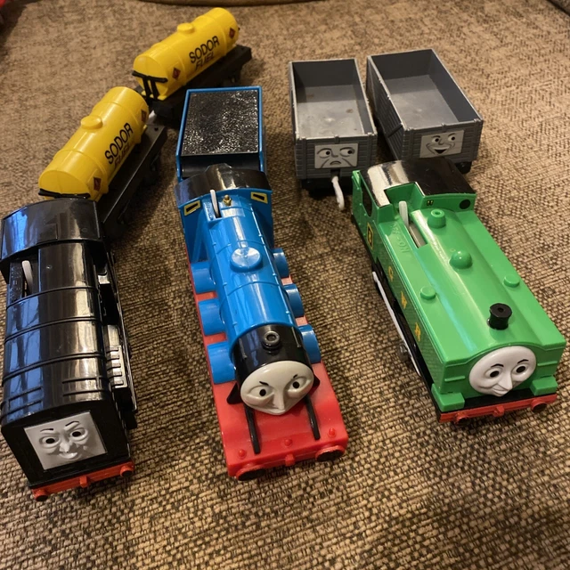 THOMAS & FRIENDS, Thomas Diesel Green GWR Train Trucks Trackmaster Tomy ...