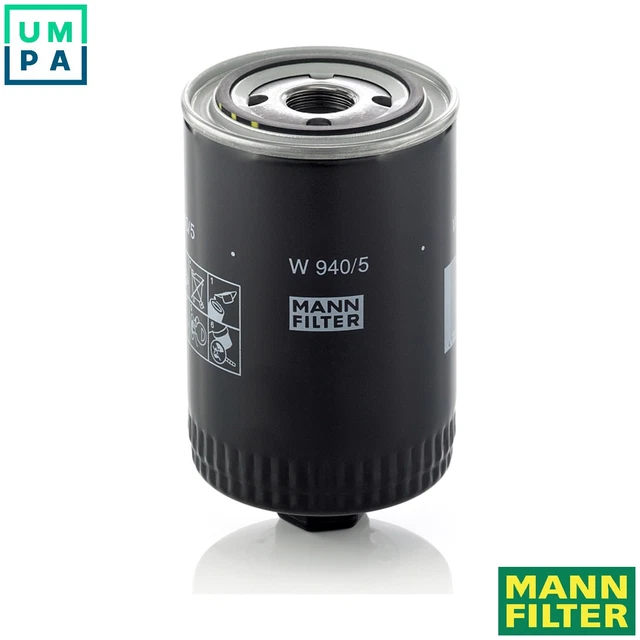 OIL FILTER W 940/5 For Fendt Agrale Magirus-Deutz Iveco Ford 3.2Lf 3L ...