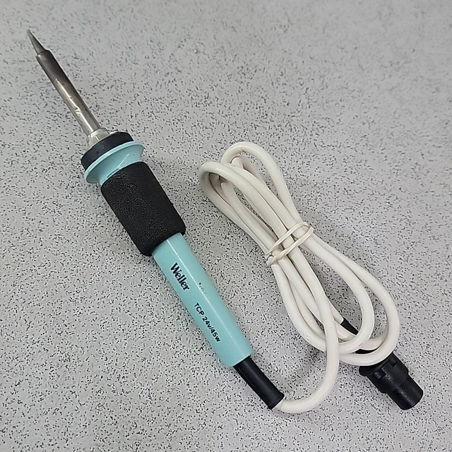 WELLER TCP 24V 45W Soldering Iron Good used condition £29.95 - PicClick UK
