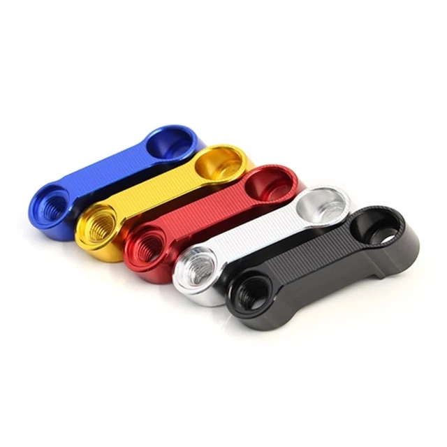 MOTORCYCLE ACCESSORIES MIRRORS Riser Extension Brackets Adapter $18.37 ...