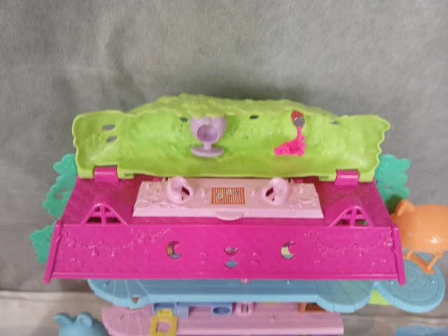 POLLY POCKET ADVENTURE Tree House Play Set With Accessories £24.99 ...