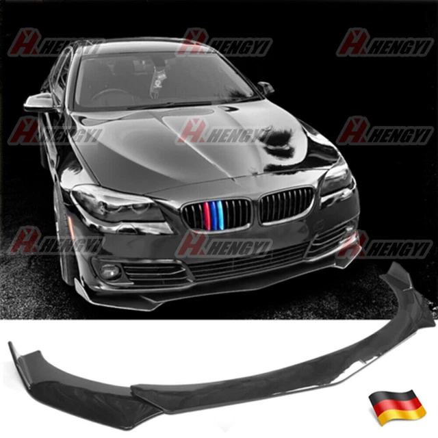 FÜR BMW 3ER F30 F31 F35 Glanz Schwarz Spoilerschwert Frontspoiler Lippe ...
