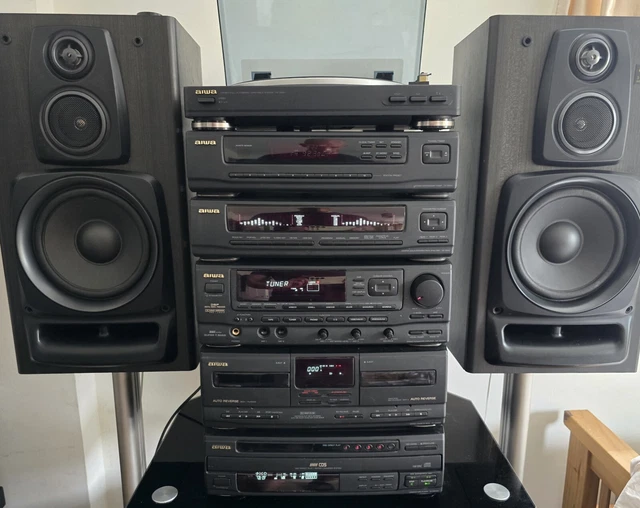 AIWA MX-Z9300M SISTEMA stack stereo top of the line Hi-Fi separato ...